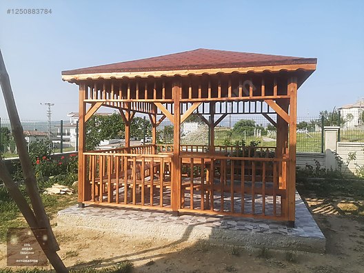 Ahşap Çardak & Kameriye & Bahçe Mobilya Modelleri - 1250883784