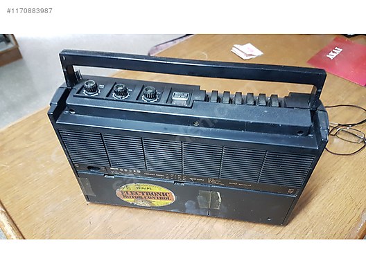Diğer Analog Portatif Radyo - PHİLİPS Radyo_Teyp (eski model) - 1170883987