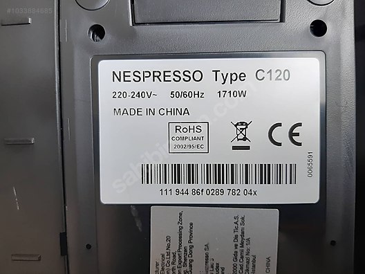 Nespresso Citiz & Milk Kahve Makinesi (C120) sahibinden.comda - 1033884685
