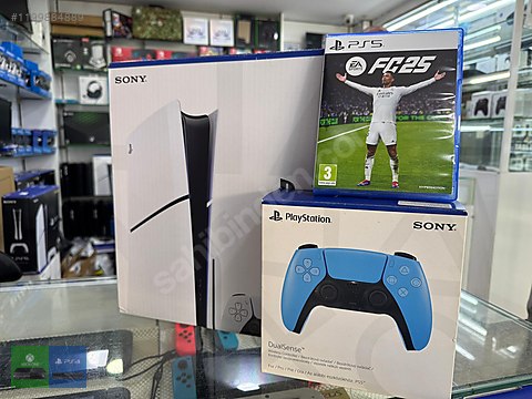 PS5 CDLİ SLİM ÇİFT KOL + FC25 2 YIL GARANTİLİ KAHRAMAN KONSOL at ...