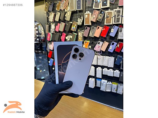 Apple / iPhone 16 Pro / Rabbit Mobileden İPhone 16 Pro 128GB Pil%92 Çöl ...