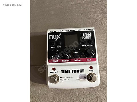 NUX Time Force (Delay + Loop) - Efekt Pedalı ve Diğer Enstrüman Yan ...