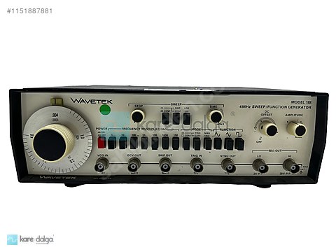 Wavetek Model 188 4MHz Fonksiyon Jeneratörü sahibinden.comda - 1151887881