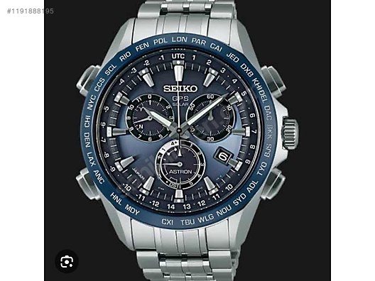 Seiko / Seiko ASTRON SBXB005 8X82-0AB0 Solar GPS Watch Titanium Model sahibinden.comda - 1191888195