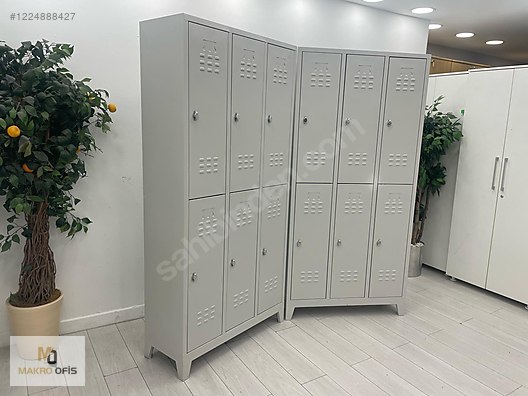 MAKRO OFİS - 6 KİŞİLİK PERSONEL DOLABI METAL SOYUNMA DOLABI - Soyunma ...