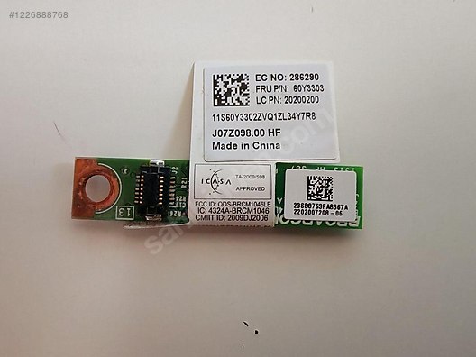 Broadcom BCM92070MD Bluetooth Modülü - İlan ve alışverişte ilk adres ...