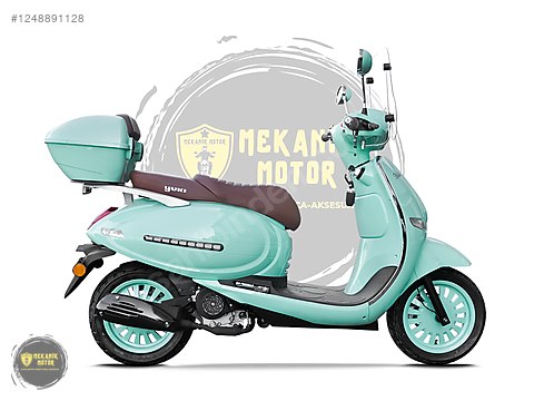 Yuki Bellini 50 2025 Model Scooter / Maxi Scooter Motor Motosiklet ...