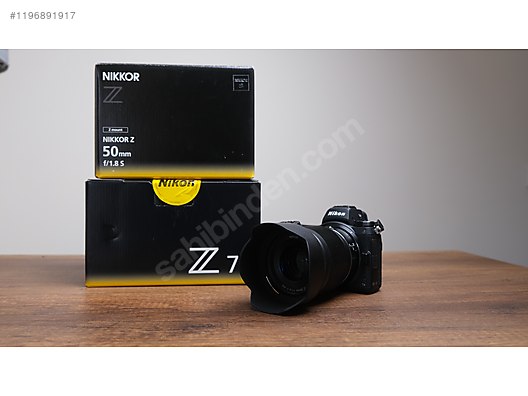 Nikon Z 7 II Nikon Z 50mm f 1.8 S Lens Nikon SLR Lens Ce itleri sahibinden da 1196891917