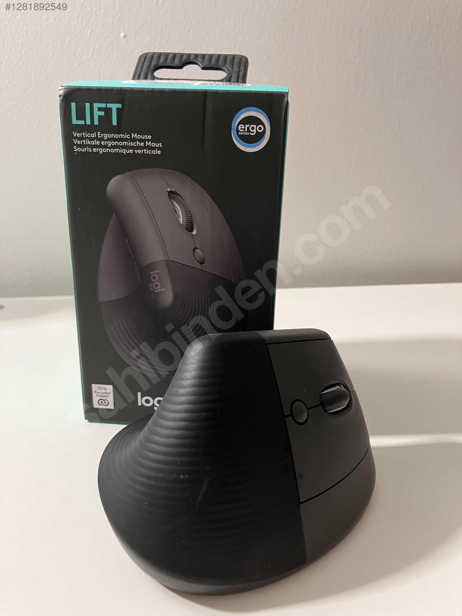Logitech Lift Sessiz Kablosuz Ergonomik Dikey Mouse - Siyah sahibinden ...
