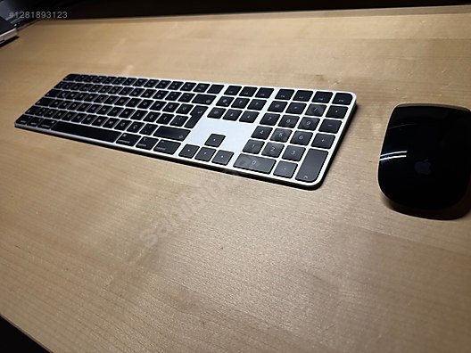 APPLE MAGIC KEYBOARD TOUCH ID TUŞ TAKIMLI VE MAGIC MOUSE SET sahibinden ...