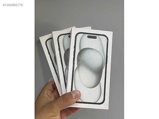 Sıfır 128 GB Apple iPhone 15 iOS Cep Telefonu - 1262893176