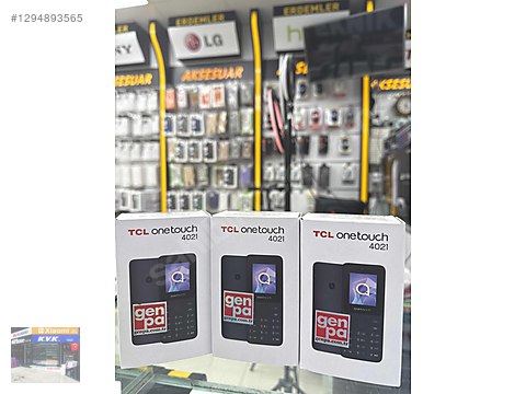 TCL / Onetouch 4021 / TCL ONETOUCH 4021 TÜRKİYE SIFIR 2 YIL GARANTİ ...