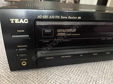 Teac Receiver Amfi - TEAC AG 680 STERIO RECIEVER - 1284893954