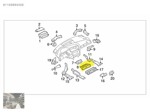 Otomobil & Arazi Aracı / Isıtma & Havalandırma & Klima / AUDİ A4 A5 Q5 ...
