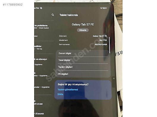 Samsung Galaxy Tab S7 FE T736 64 GB Tablet - 1178895902