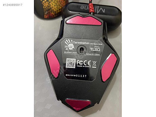 Bloody Terminator TL80 Mouse - Bloody Oyuncu Mouse - 1240895917