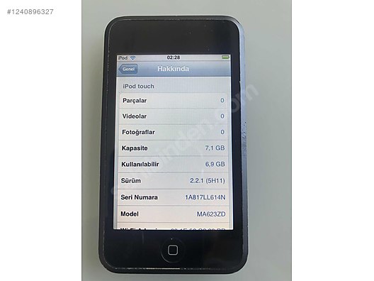 İPod A1213 - Apple iPod MP3 Çalarlar Uygun Fiyatlarıyla sahibinden.com ...