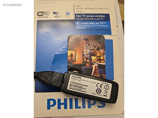 Philips PTA01 TV Wireless netw. usb adapter sahibinden.comda - 1242896561