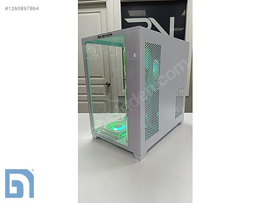 DAGMOR SEAVİEW AKVARYUM KASA BEYAZ 7 FANLI ARGB TEMPERLİ SIFIR - Kasa ...