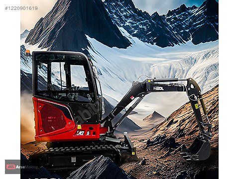 HİBOL XN28 3 TON KUBOTA MOTORLU KABİNLİ KEPÇE *HEMEN TESLİM ...