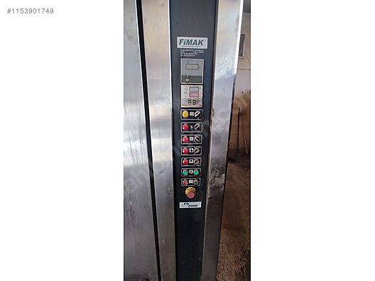 FİMAK FD2000 DÖNER FIRIN FINDIK KABUĞU PELET YAKITLI KOMPLE - Pastane ...