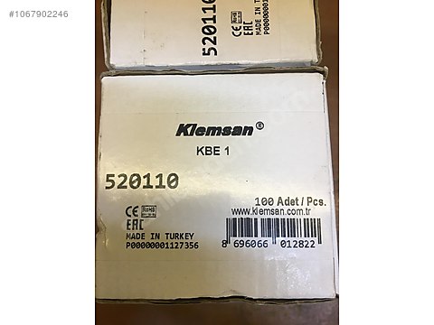 KLEMSAN KBE 1 520110 Plastik Kablo Pano Etiketi - Kablo Toplayıcı ve ...