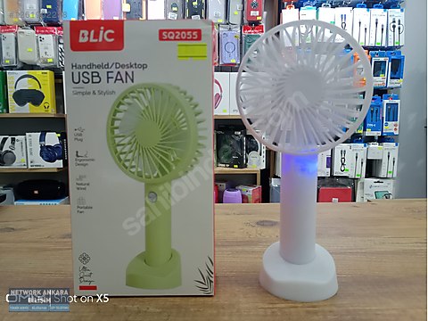 BLİC USB ŞARJLI MASA ÜSTÜ FAN - 3 KADEMELİ HIZ - LİTYUM PİL sahibinden ...