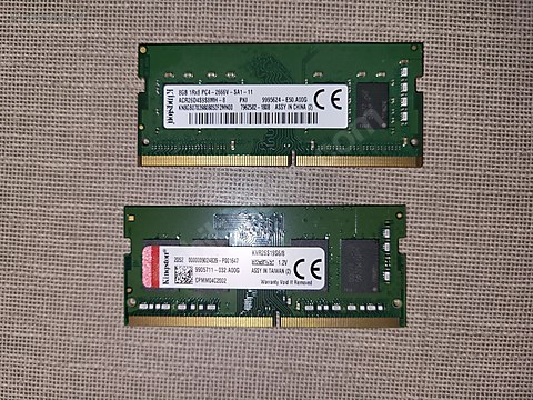 2 x 8 GB DDR4 2666 MHz Notebook RAM sahibinden.comda - 1322902674