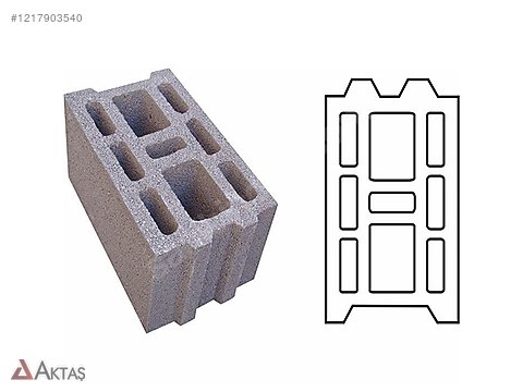 Duvar Blokları - İnşaat Ürünleri - 1217903540