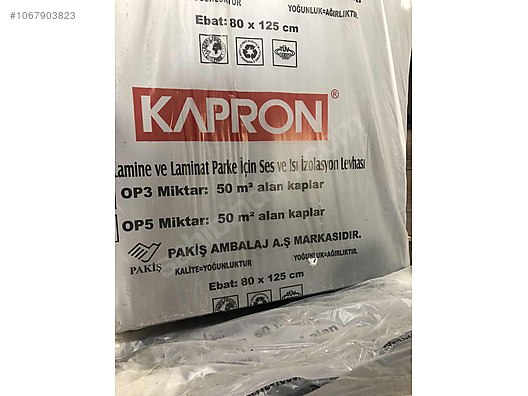 5MM STRAFOR KAPRON PARKE ALTI İZALASYON - Parkeler ve Yapı Malzemeleri ...