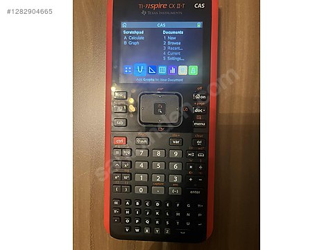 Texas Ins. TI- nspire CX II- T Hesap Makinesi sahibinden.comda - 1282904665