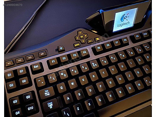 Efsanevi Logitech G19 Gaming Keyboard - Renkli LCD Ekranlı - Logitech ...