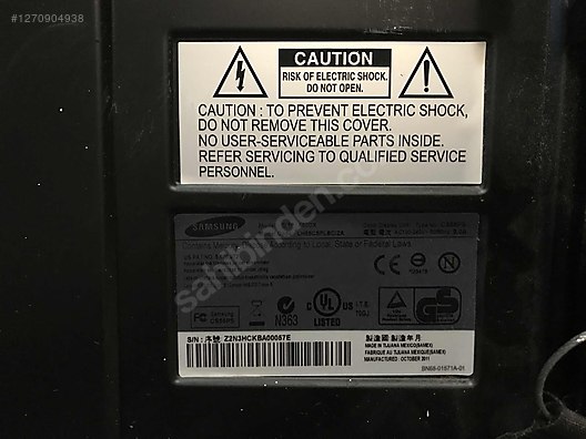 Samsung 55 Large Format LCD display 550DX televizyon - İkinci El ...