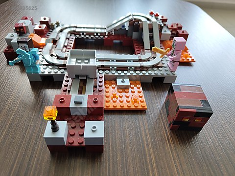 Lego Minecraft 21130 The Nether Railway at sahibinden.com - 1227905625