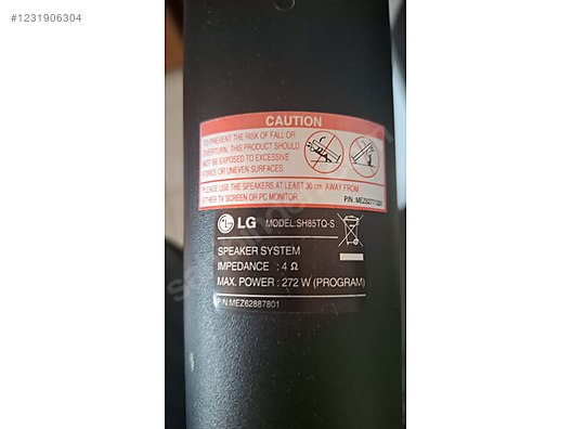 LG 5+1 Ev sinema ve ses sistemi - İkinci El LG Set Hoparlörü Hoparlör fiyatları - 1231906304