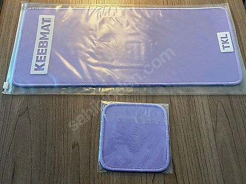 Keebmat Mor Custom Klavye Aksesuar Tkl boy ve Bardak Altlığı - Mousepad ...