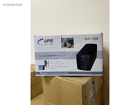 UPS MA-1500W UPS GÜÇLÜ STOKK sahibinden.comda - 1260907548