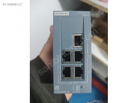 Siemens Scalance XB005 ETHERNET SWİTCH - Siemens Programlayıcı - 1169908127