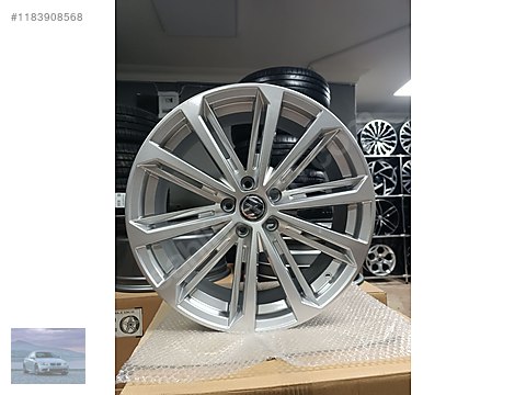 19 İNC VW PASSAT B8 R LİNE VERONA JANT LASTİK TAKIMI ORJ. KALIP - En ...