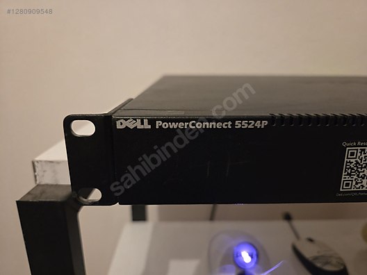 Dell 24 Port Gigabit Poe Switch PowerConnect 5524p - Switch, Hub ...