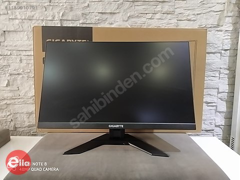 GIGABYTE G24F2 PİVOT AYAK GAMİNG 165 HZ İPS HDR MONİTÖR 1ms sahibinden ...