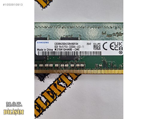 SAMSUNG M378A1G44AB0-CWE 8GB DDR4 3200MHZ PC RAM - RAM Bellek ve Tüm ...