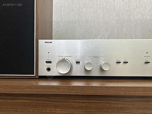 Philips Entegre Amfi - Philips AH 305 Stereo, Orijinal, Sorunsuz ...