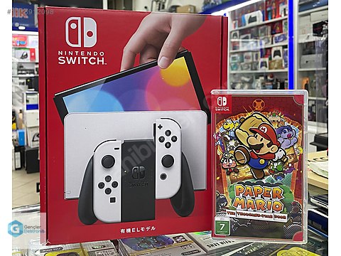 Nintendo Switch Oled SIFIR - Paper Mario - ÜCRETSİZ KURYE !!! at ...