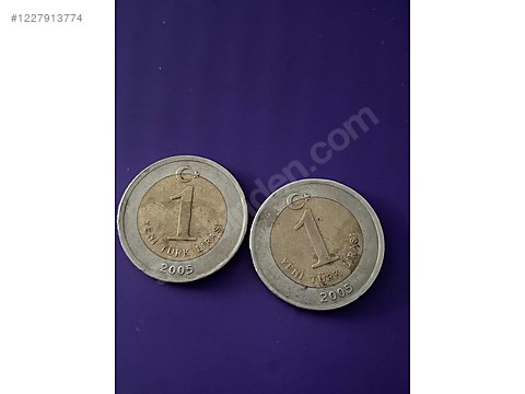 Cumhuriyet Dönemi / ESKİ 1 tl 2 ADET sahibinden.comda - 1227913774