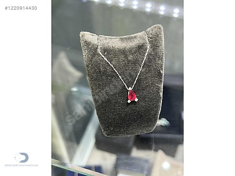 Pırlanta Yakut ZEN marka kolye sahibinden.comda - 1220914430