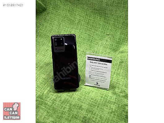 128 GB Siyah Samsung Galaxy S20 Ultra Cep Telefonu - 1318917421