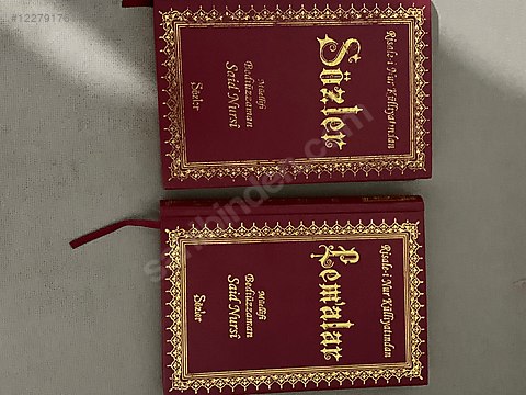 Sözler Ve Lemalar Sıfır sahibinden.comda - 1227917611