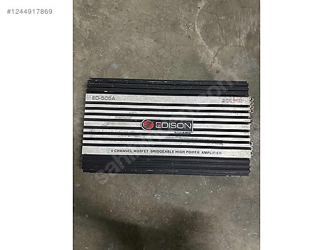 Amfi / Edison Ed-505a eski seri 5 kanal amfi sahibinden.comda - 1244917869