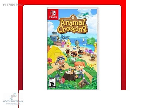 Nintendo Switch Animal Crossing New Horizons GOZDE ELEKTRON K sahibinden da 1178917963